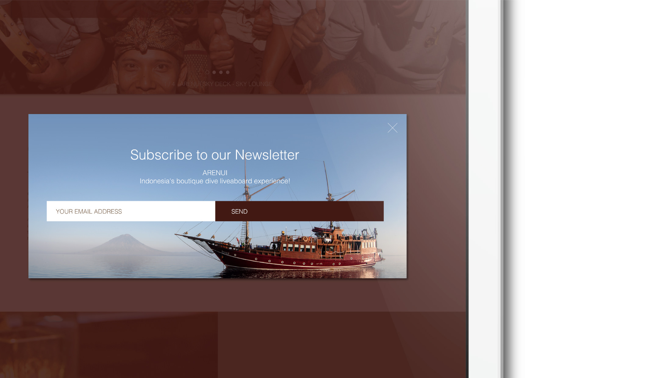 Arenui Boutique Liveaboard | VOCUIS Branding & Design